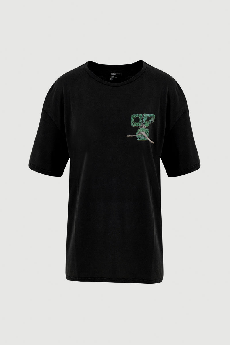 Green Legs T-shirt - front print – Assemblage Studios